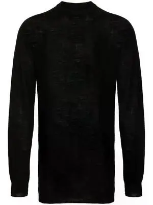 Rick Owens Oversized Virgin Wool Jumper