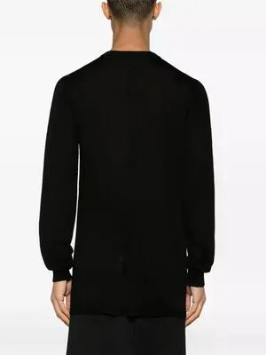 Rick Owens Oversized Virgin Wool Jumper