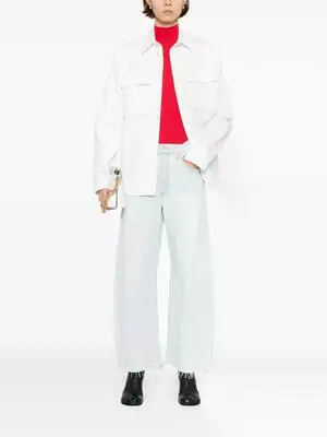 AGOLDE Low Curve Fray Jeans