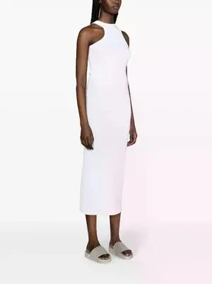 Axel Arigato Asymmetric Ribbed Midi Dress