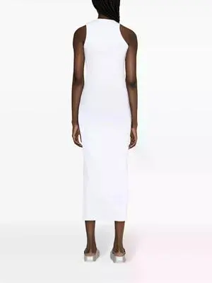 Axel Arigato Asymmetric Ribbed Midi Dress
