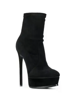 Casadei Platform Ankle Boots
