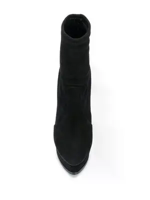 Casadei Platform Ankle Boots
