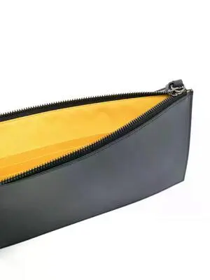 DOUCAL'S Smooth Leather Wallet - Blue