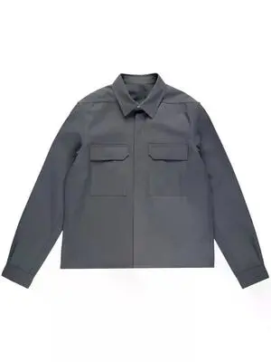 Rick Owens Classic-collar Twill Shirt