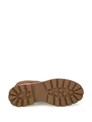 Michael Kors Suede Combat Boots
