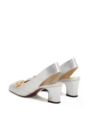 Valentino Garavani 60mm Adamantine Heeled Pumps