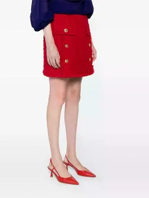 Versace Heritage Tweed Mini Skirt