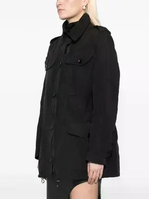 TOM FORD Military Jacket With Drawstring Waist - Black