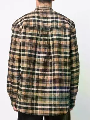Nanushka Organic-cotton Checked Shirt