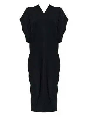 MAISON MARGIELA Draped Short-sleeve Dress