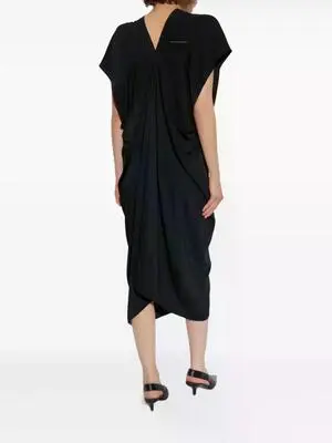MAISON MARGIELA Draped Short-sleeve Dress