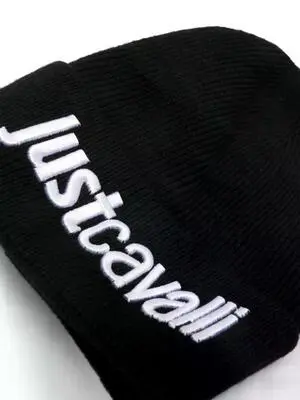 Just Cavalli Embroidered Logo Beanie