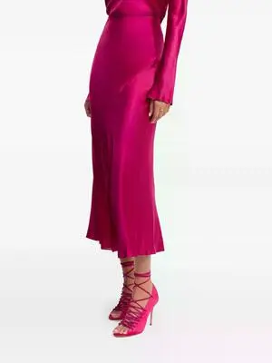 Alejandra Alonso Rojas Silk Midi Skirt