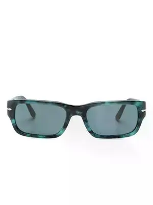 Persol Adrien Rectangle-frame Sunglasses - Blue