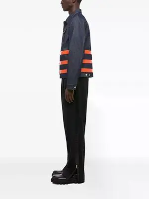Helmut Lang Zip-detail Denim Trucker Jacket