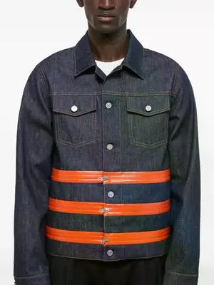 Helmut Lang Zip-detail Denim Trucker Jacket