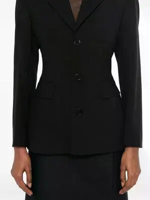 Balenciaga Single-breasted Wool Blazer