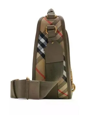 Burberry Small B Clip Crossbody Bag - Neutrals