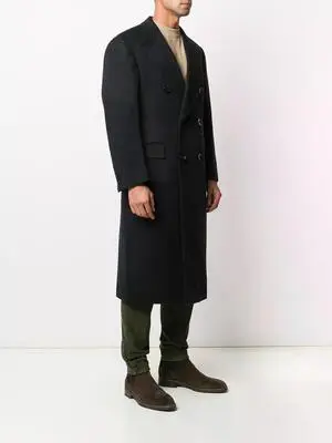 Kiton Double-breasted Cashmere Coat