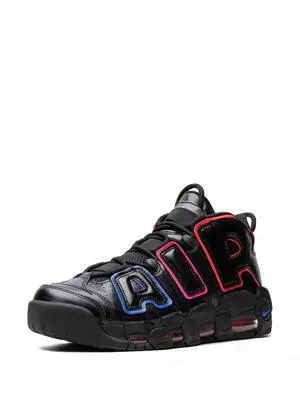 Nike More Uptempo High Top Sneakers - Black