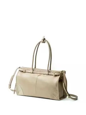 Prada Large Bonnie Tote Bag - Neutrals