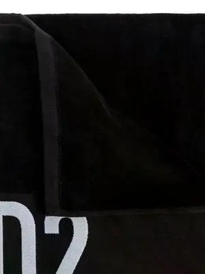 Dsquared2 Out Of Water Logo-intarsia Beach Towel