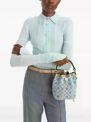 Tory Burch T Monogram Bucket Bag