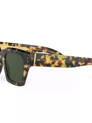 Dolce & Gabbana Corallo Square-frame Sunglasses