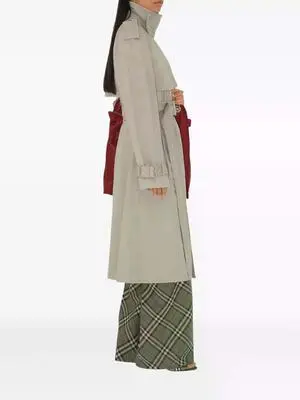 Burberry Long Cotton Trench Coat