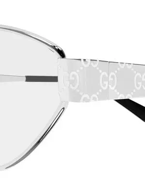 Gucci Oval-frame Glasses