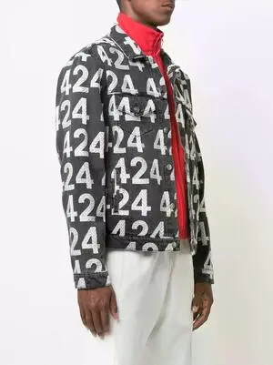 424 Logo-print Denim Jacket