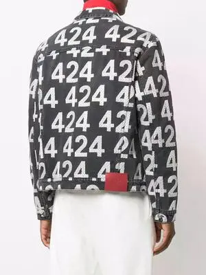 424 Logo-print Denim Jacket