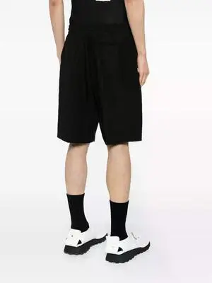 Paul Smith Drawstring-waist Linen Shorts