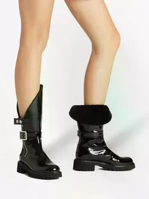GIUSEPPE ZANOTTI Rain Patent-leather Boots