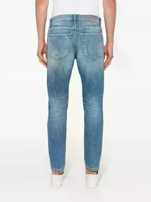 DONDUP Dian Logo-plaque Distressed Jeans
