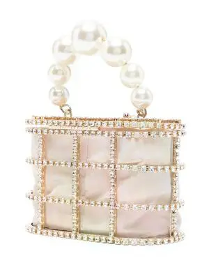 Rosantica Holli Faux Pearl-embellished Mini Bag