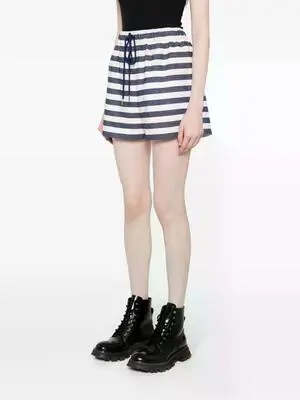KIMHEKIM Stripe-print Drawstring Shorts