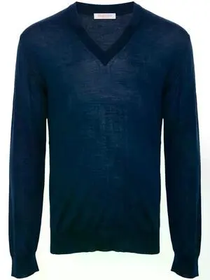 Valentino Garavani V-neck Virgin Wool Jumper