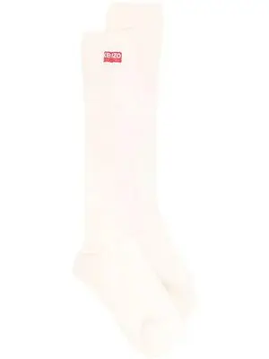 Kenzo Logo-patch Cotton-blend Socks