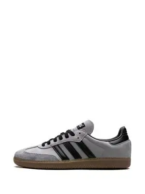 Adidas Samba Og Halo Silver/core Black/brown Desert Sneakers - Grey
