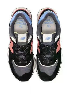 NEW BALANCE 574 Panelled Sneakers - Black