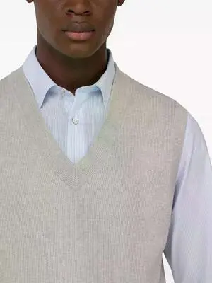 Boggi Milano Sleeveless V-neck Sweater