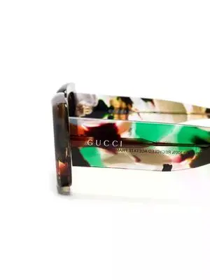 Gucci Rectangular-frame Sunglasses