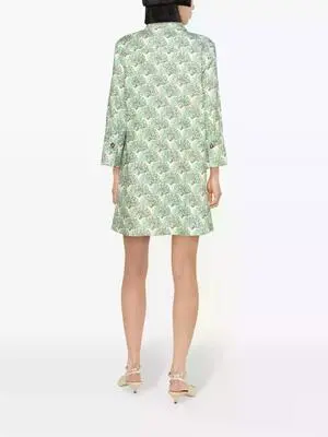 La DoubleJ Artemis Fans-jacquard Minidress