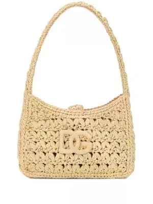 Dolce & Gabbana 3.5 Raffia Shoulder Bag