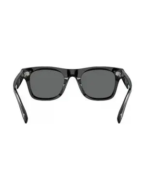 Brunello Cucinelli Rectangle-frame Sunglasses