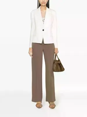 Brunello Cucinelli Single-breasted Cotton-blend Blazer