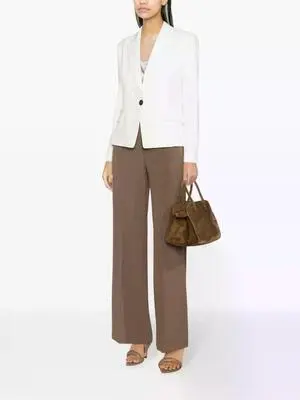 Brunello Cucinelli Single-breasted Cotton-blend Blazer