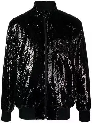 Dolce & Gabbana Sequinned Bomber Jacket